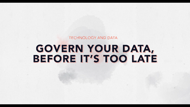 Govern Your Data, Before it’s Too Late – WorkerBee.TV